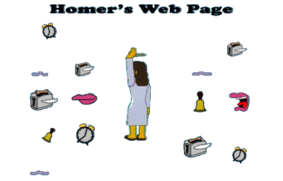 Homer's Web Page